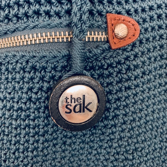 The Sak | Bags | Gorgeous The Sak Knitted Blue Bag | Poshmark